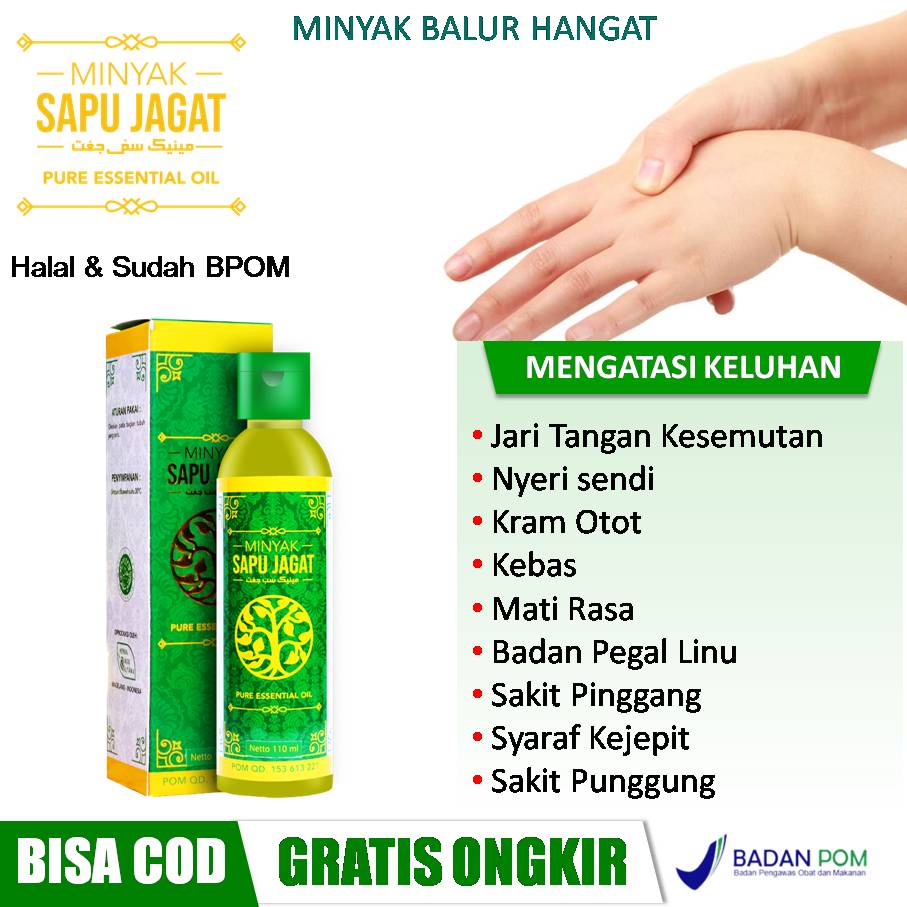 Jual Obat Jari Tangan Kesemutan, Nyeri Sendi, Kram Otot, Keseleo ...