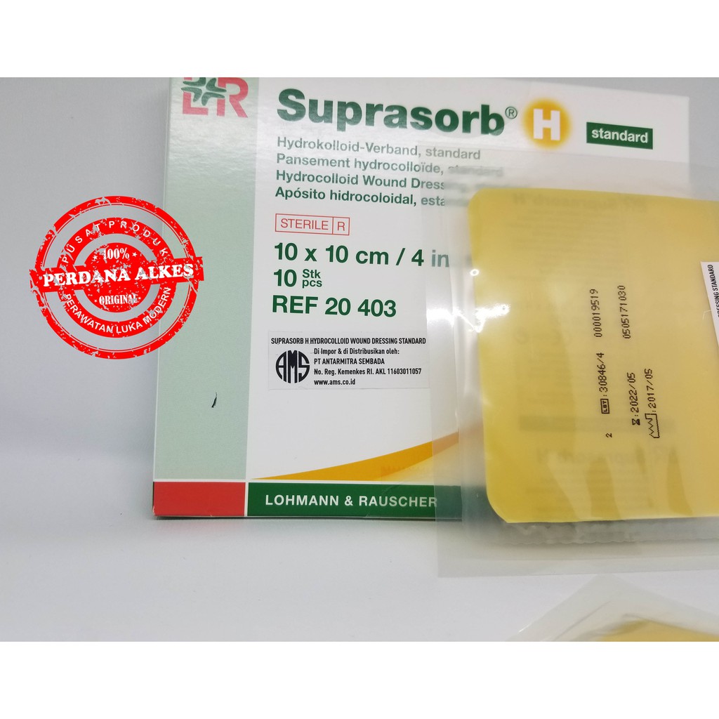 Jual Hydrocolloid Suprasorb H 10cm x 10cm | Shopee Indonesia