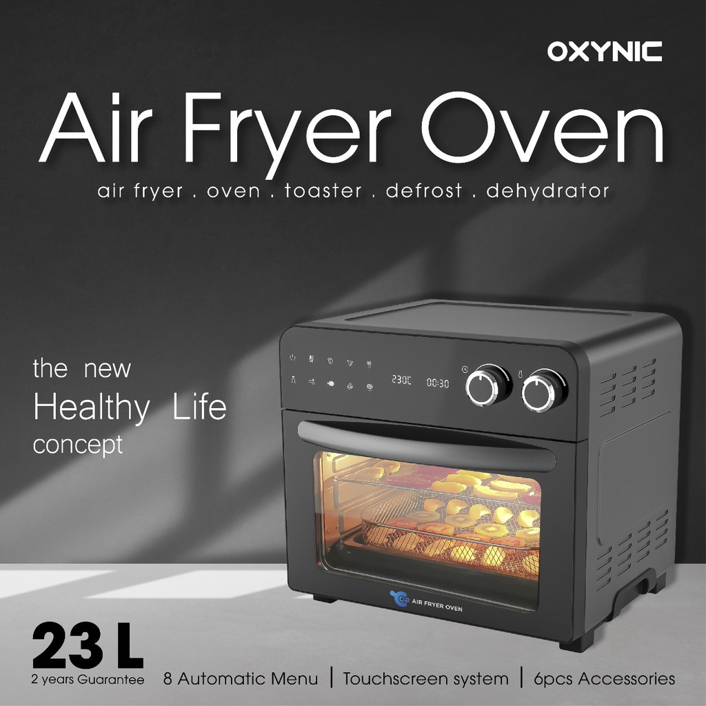 Jual Oxynic O2AFO 4in1 Digital Full Touchscreen Air Fryer Oven ...