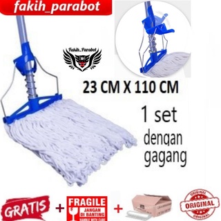 Jual LAP MOP JEPIT BESI DRAGON PEL LANTAI GAGANG BESI 110 CM | Shopee ...