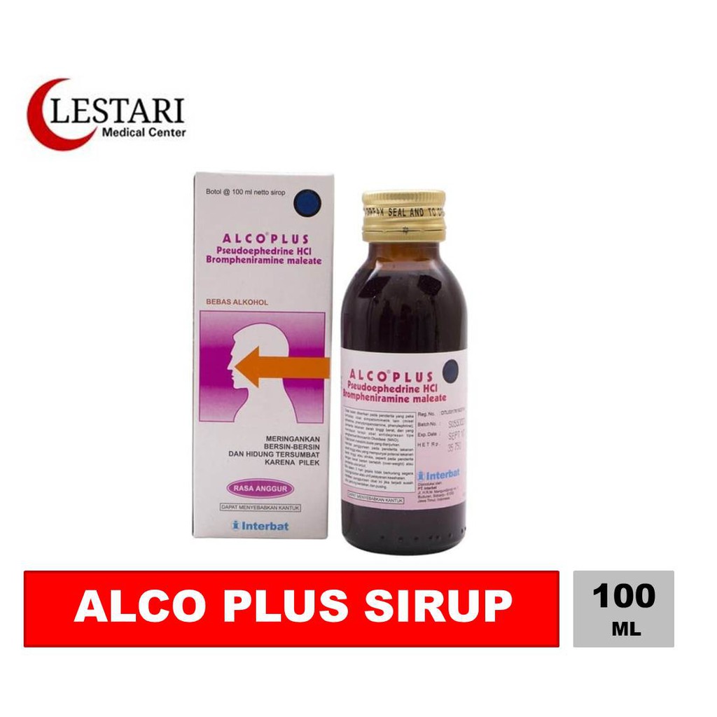 Jual Interbat Alco Plus Obat Sirup [100ml] | Shopee Indonesia
