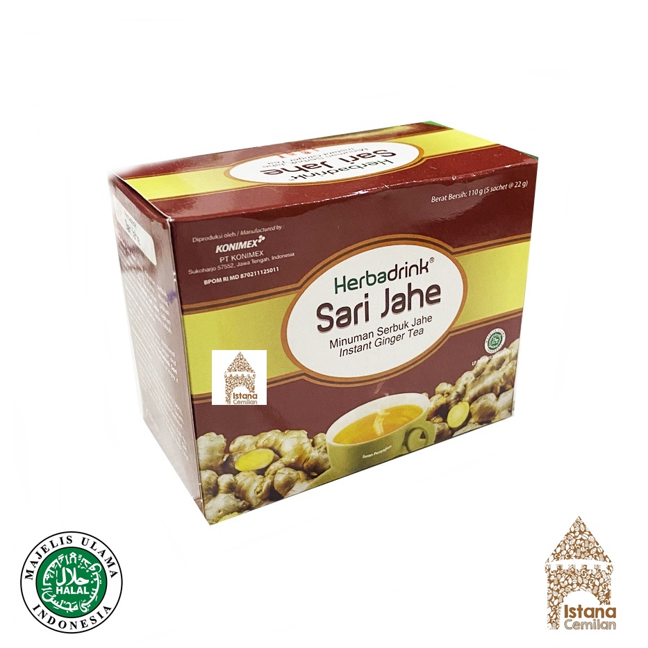 Jual Herbadrink / Herba Drink Sari Jahe Minuman hangatkan badan (isi 5 ...