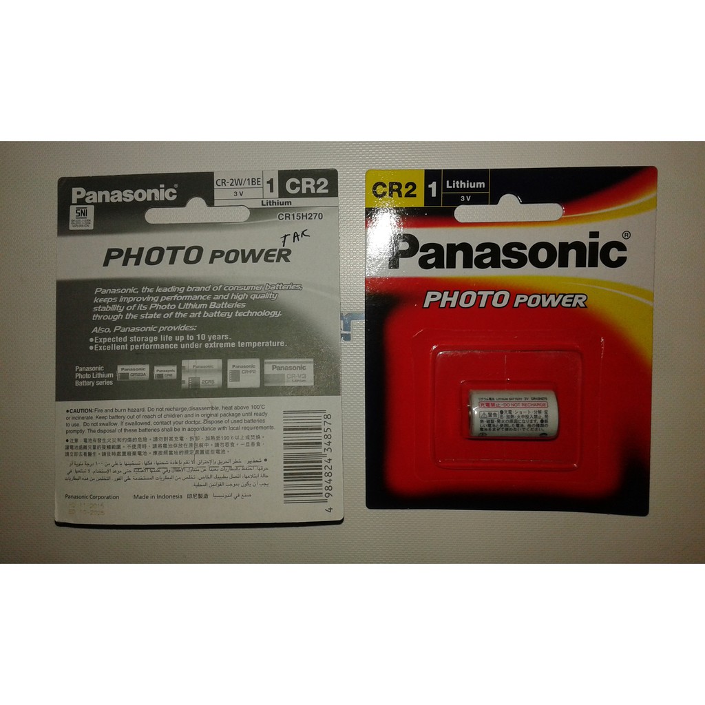 Jual Baterai CR2 Merk Panasonic Battery CR2 Lithium untuk laser | Shopee Indonesia