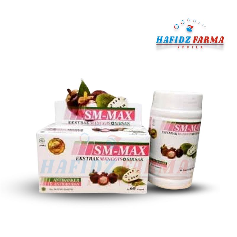 Jual SM-MAX Kapsul Ekstrak Kulit Manggis & Daun Sirsak Original ...