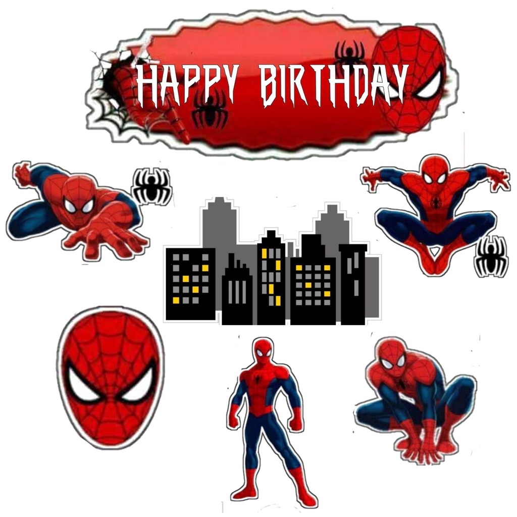 Jual TOPPER CAKE ULANG TAHUN / HIASAN KUE SPIDERMAN | Shopee Indonesia Jual TOPPER CAKE ULANG TAHUN / HIASAN KUE SPIDERMAN | Shopee Indonesia