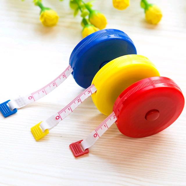 Jual METERAN MINI BULAT PANJANG 150CM HARGA PER BUAH | Shopee Indonesia