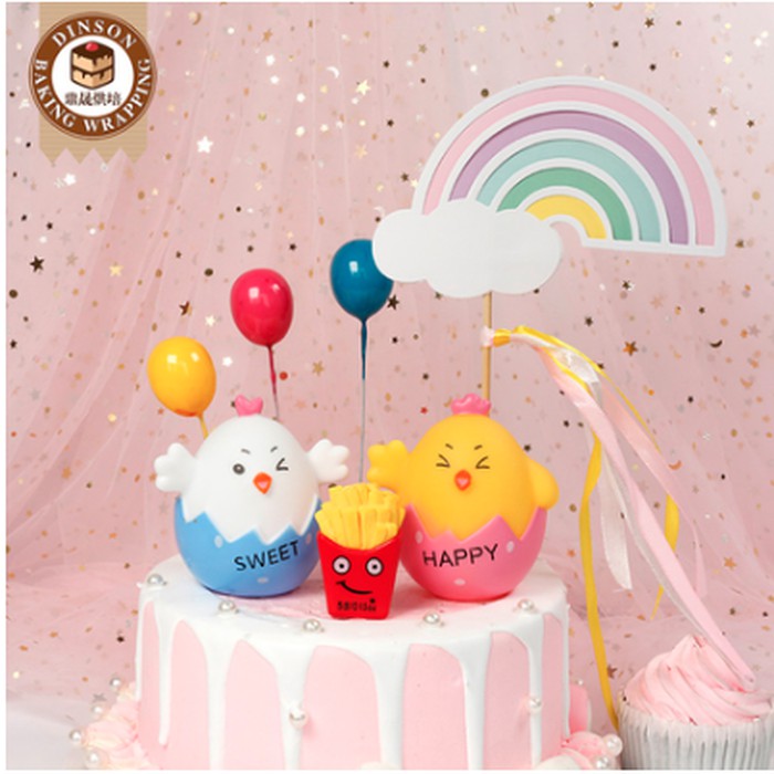 Jual topper cake chicken ayam figure patung besar | Shopee Indonesia