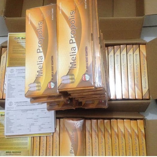 Jual [ 7 Botol ] Propolis Melia Sehat Sejahtera harga per box ...