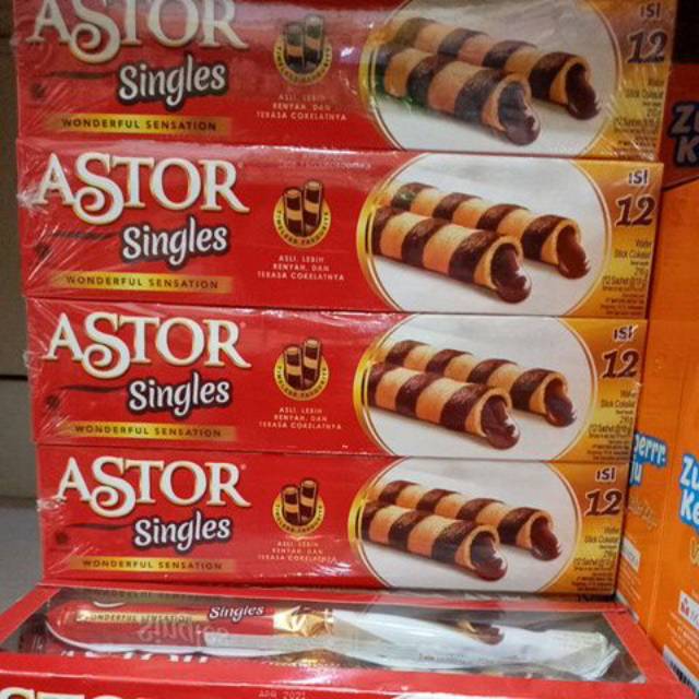 Jual Astor Singles 216 Gr Isi 12 Pcs | Shopee Indonesia