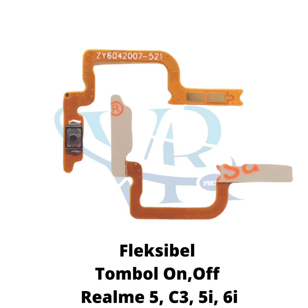 Jual Fleksibel Tombol On/Off Realme c3, 5, 5i, 6i Original | Shopee Indonesia