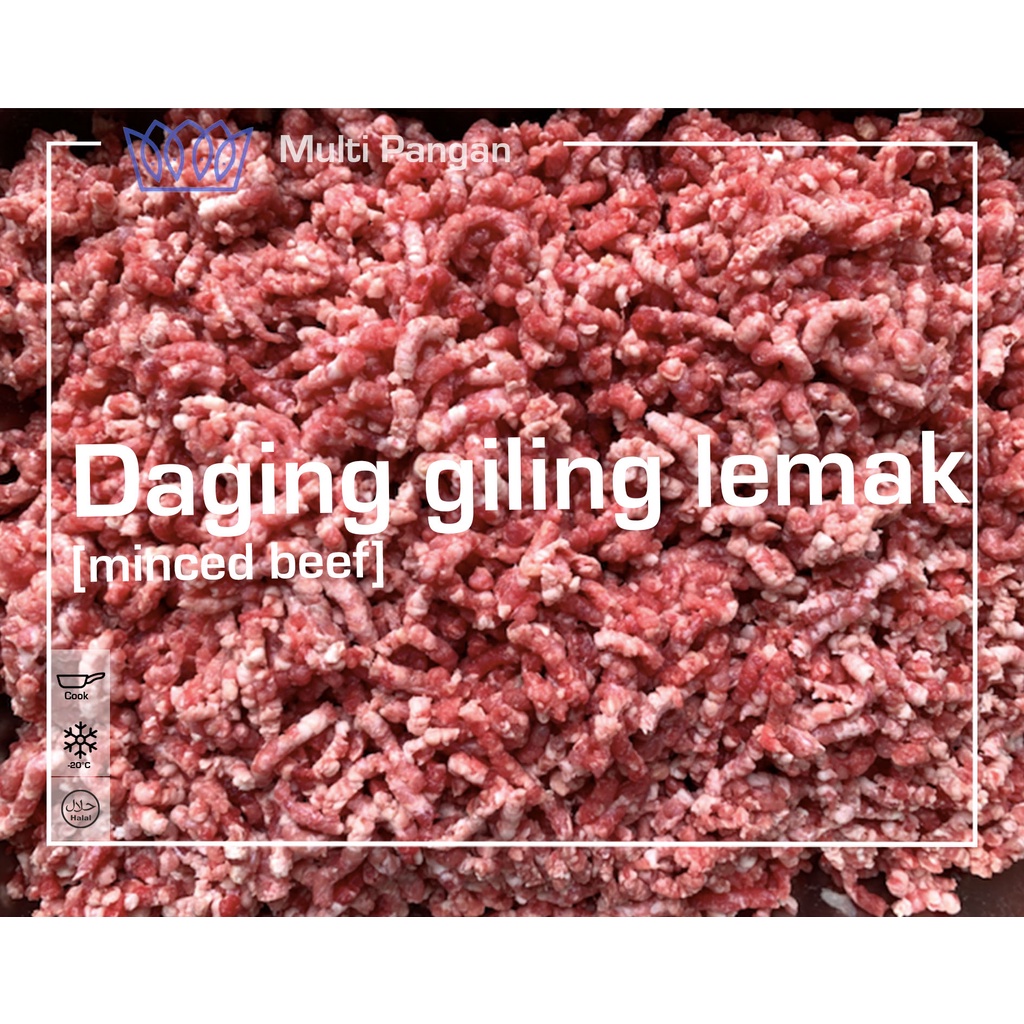 Jual Daging sapi giling lemak - cincang (500gr) | Shopee Indonesia