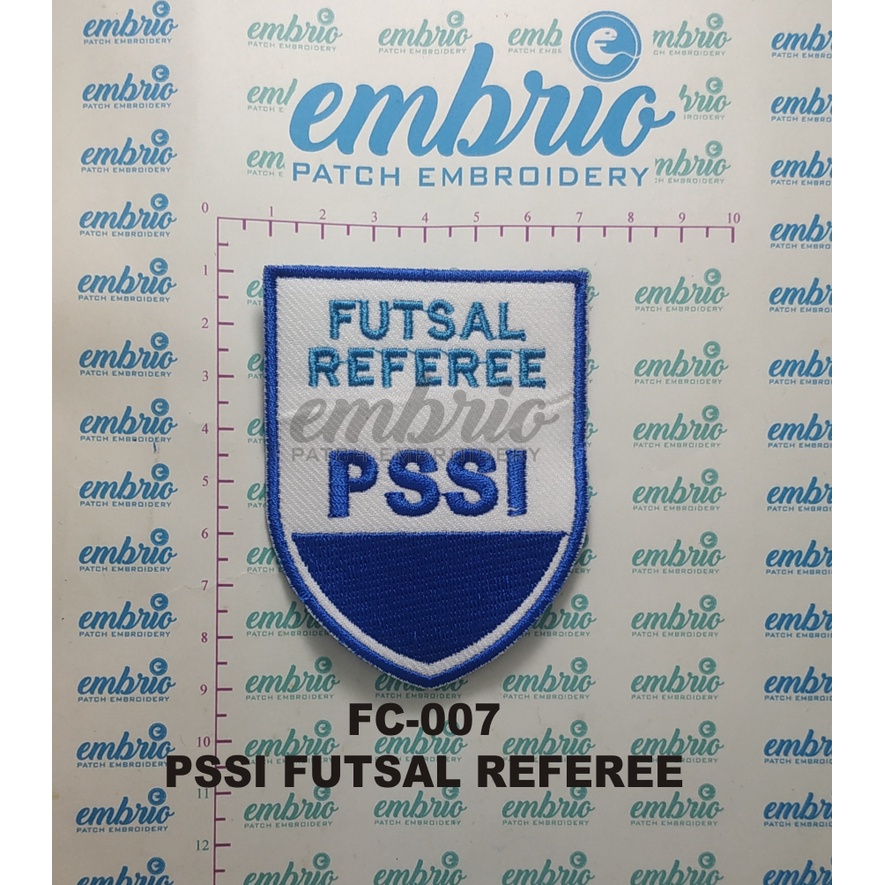 Jual Patch Jogja FC-007 Patches Futsal Referee PSSI Football Emblem ...