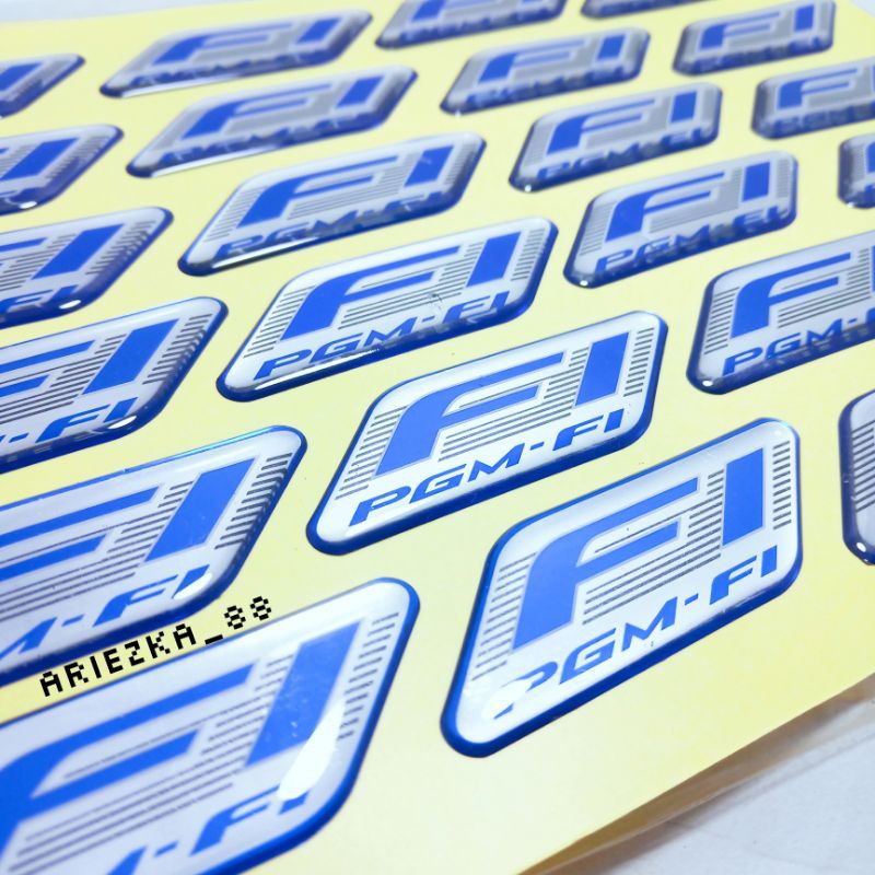 Jual Stiker Emblem Honda fi Kualitas ORI Non Merk | sticker fi pgm fi ...