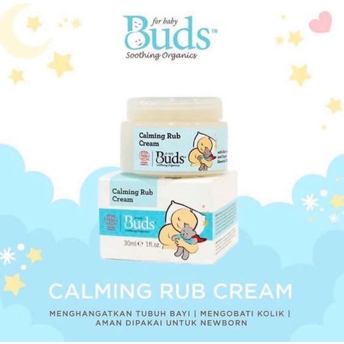 Jual Buds Organics - Calming Rub Cream 30ml | Shopee Indonesia