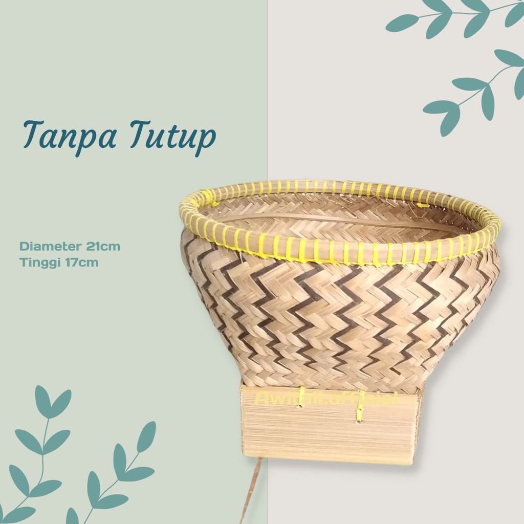 Jual Bakul Nasi Bambu Kecil Wakul Nasi Ceting Boboko Bambu Awitali ...