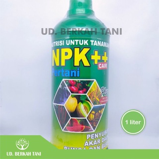 Jual PUPUK CAIR NPK PLUS PLUS DENGAN GA3 1LITER pupuk pertumbuhan npk plus plus pupuk pembuahan ...