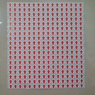 Jual Sticker panah / Sticker label / Sticker Reject / Sticker Rijek 1cm ...