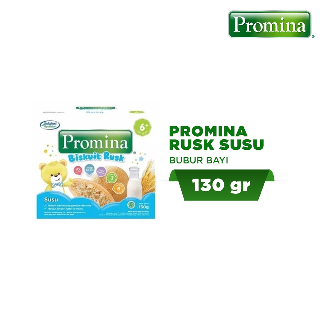 Jual Promina Rusk Susu 130 gr | Shopee Indonesia