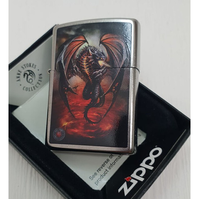 Jual Zippo Original USA 29349 Anne Stokes Dragon - Stok Lengkap & Resmi | Shopee Indonesia