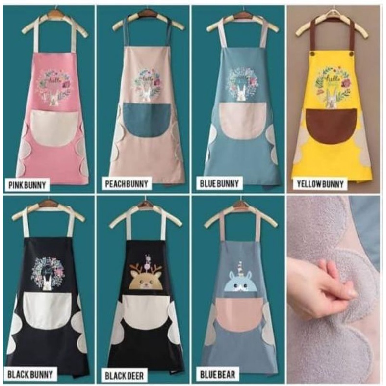 Jual apron gambar warna warni | Shopee Indonesia