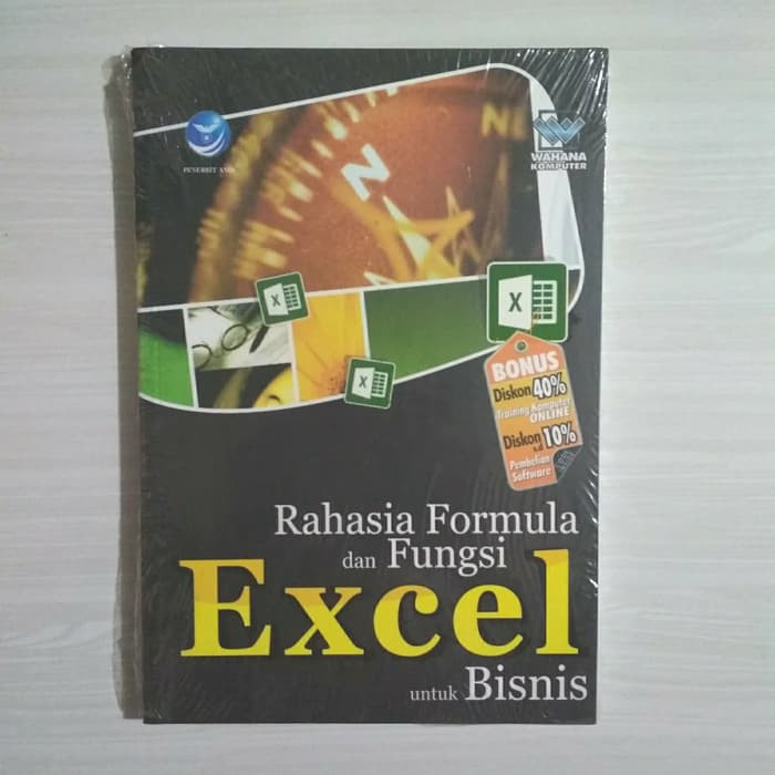 Jual Buku Rahasia Formula Dan Fungsi Microsoft Excel Untuk Bisnis 2007 2010 Indonesia|Shopee ...