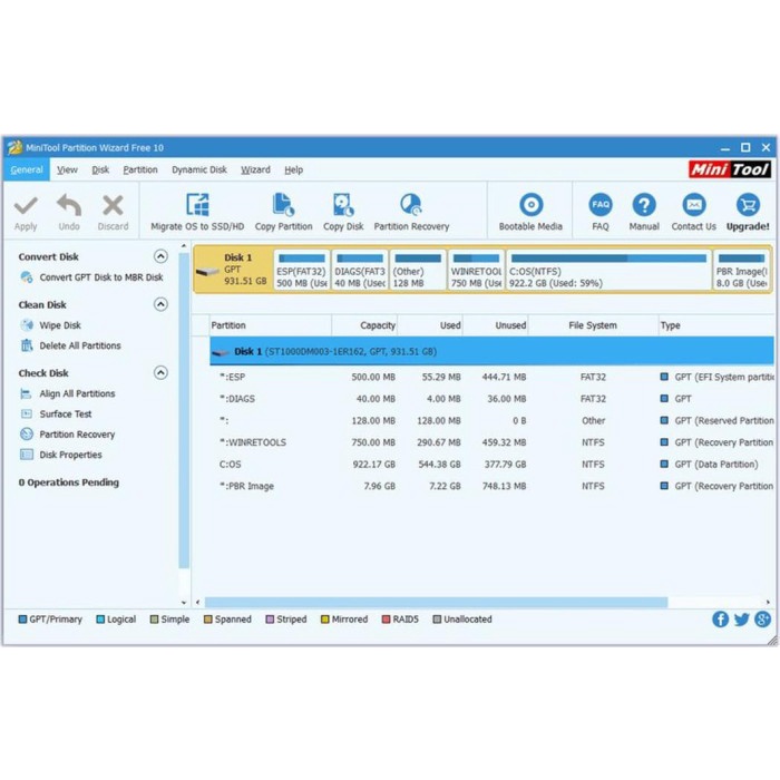 Jual MiniTool Partition Wizard Professional 10.2.2 Full Version ...