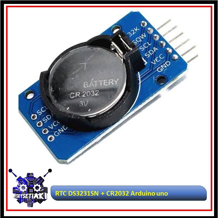 Jual RTC DS3231 + CR2032 Arduino uno | Shopee Indonesia
