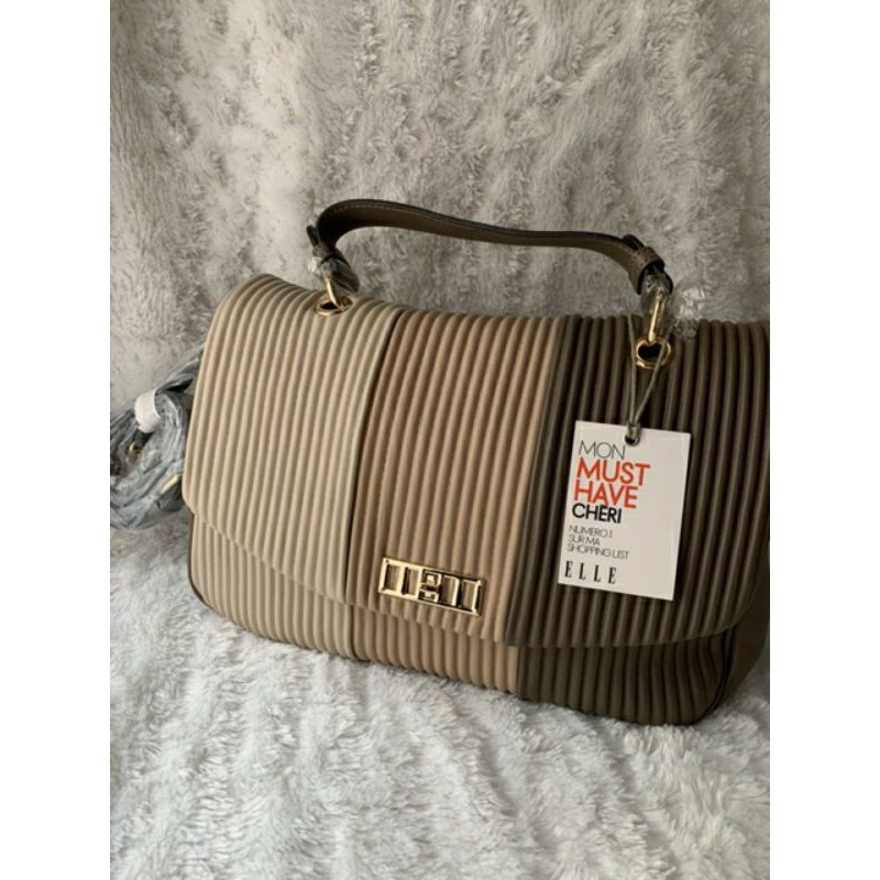Jual TAS ELLE 3 TONE ORIGINAL SALE | Shopee Indonesia