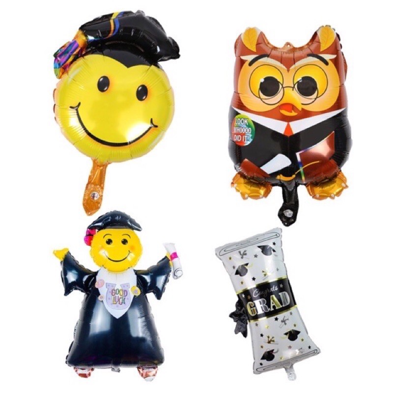 Jual balon foil wisuda graduation kelulusan sekolah kuliah | Shopee ...