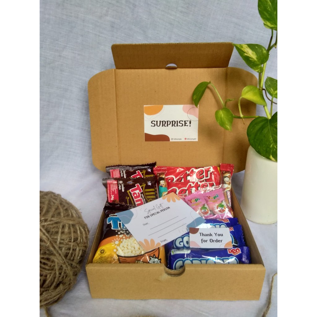 Jual SNACK BOX , SNACKBOX , GIFTBOX , GIFT BOX MURAH FREE KARTU UCAPAN ...