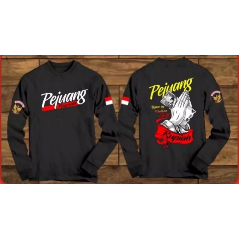 Jual COD / KAOS DISTRO PEJUANG RUPIAH LENGAN PANJANG / BAJU KAOS ... Jual COD / KAOS DISTRO PEJUANG RUPIAH LENGAN PANJANG / BAJU KAOS ...