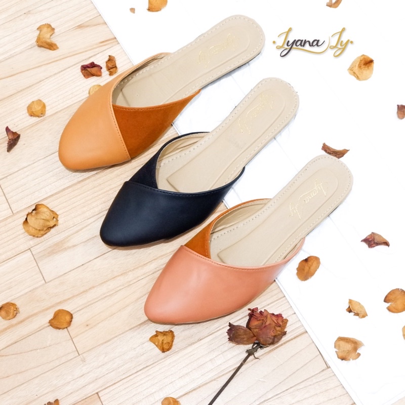 Jual Slop Onie - sepatu wanita sepatu slop wanita | Shopee Indonesia