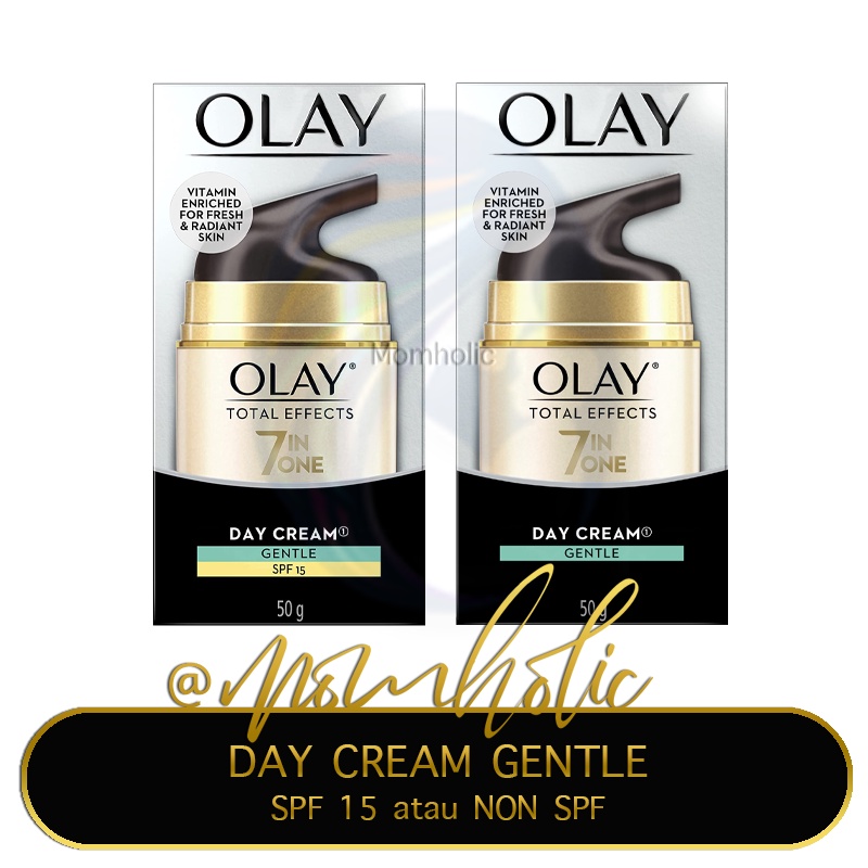 Jual OLAY Total Effects 7 in One Day Cream Gentle SPF 15 atau NON SPF 15 50g 50gr | Shopee Indonesia