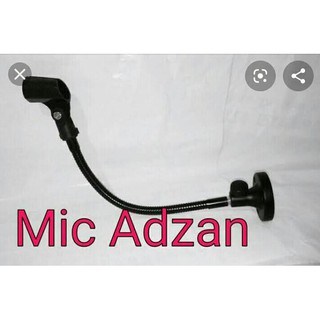 Jual Stand Mic Shalat Adzan Masjid Standing Microphone Tempel Dinding ...