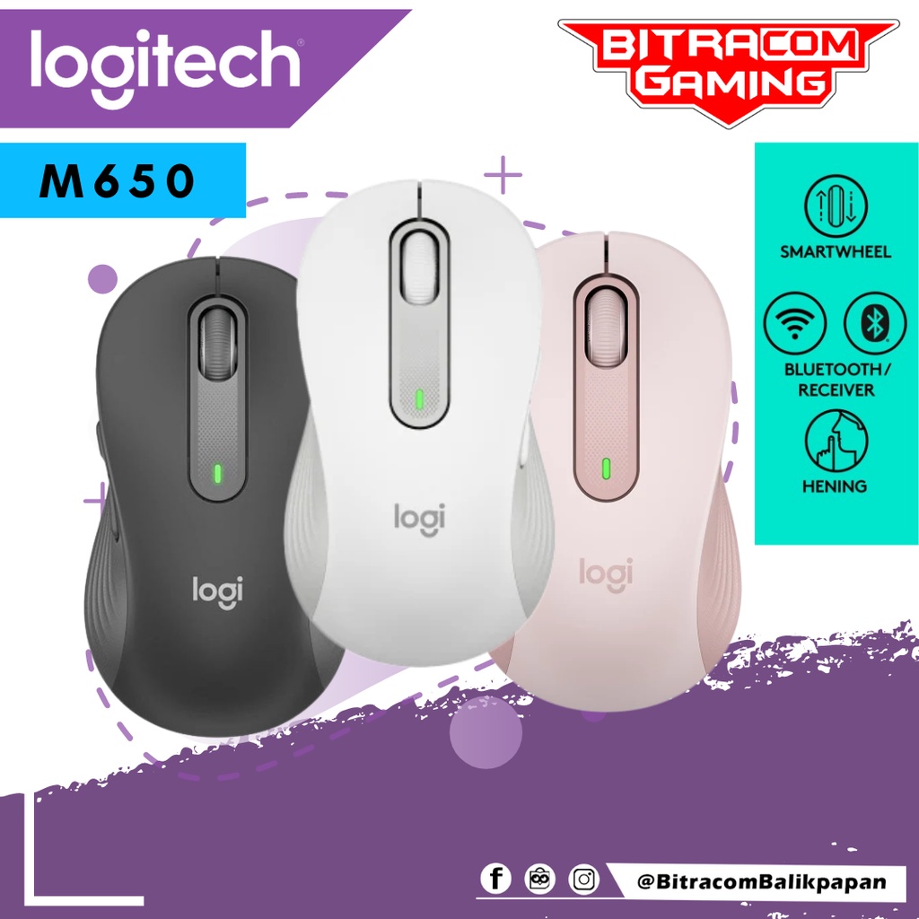 Jual Logitech - M650 - Mouse Bluetooth | Shopee Indonesia