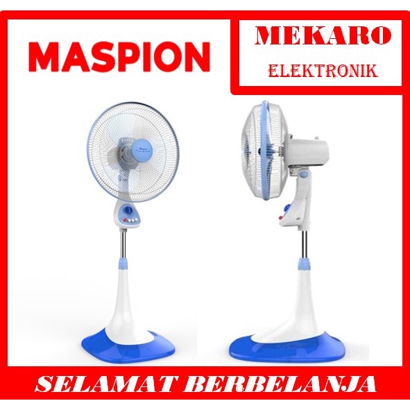 Jual MASPION KIPAS ANGIN BERDIRI DENGAN TIMER F 164 ST STAND FAN ...