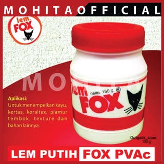 Jual lem fox 150 gram/lem fox putih 150 gram/lem/fox/lem putih/lem fox ...