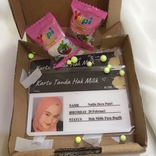 Jual [1PCS] Kartu Tanda Komitmen | Kartu Tanda Pacaran | Kartu Hak ...