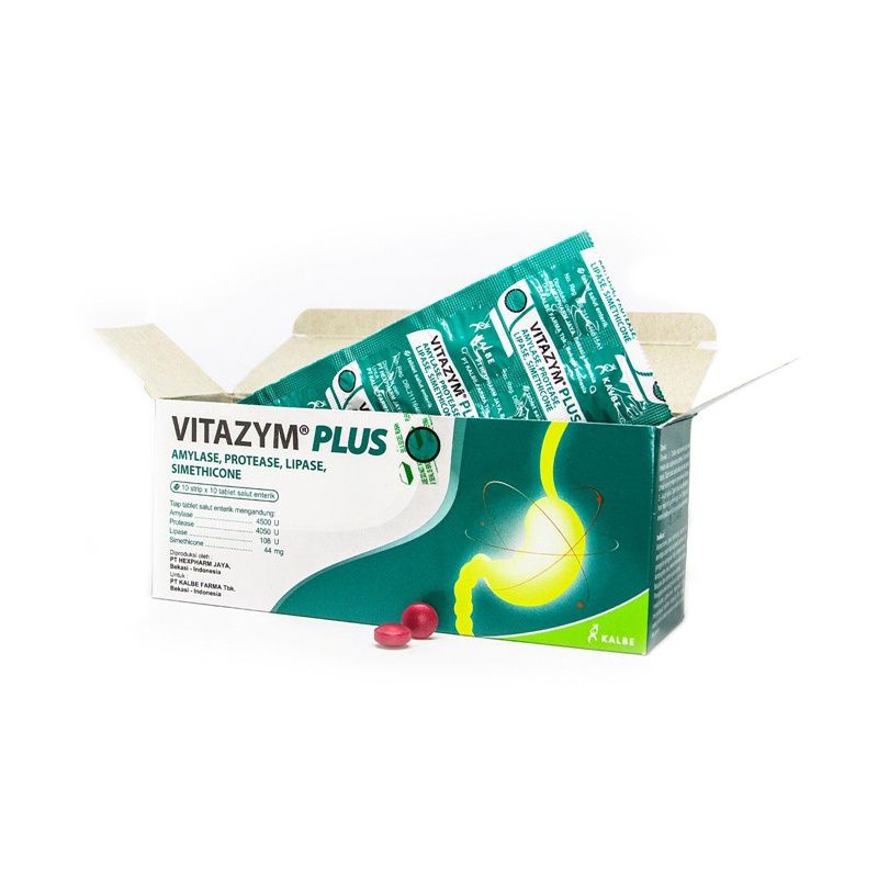 Jual Vitazym Plus Tablet | Shopee Indonesia