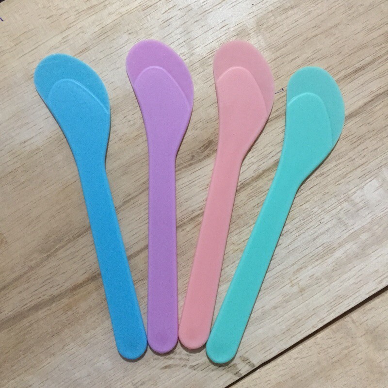 Jual spatula masker kuas masker warna pastel silkon | Shopee Indonesia