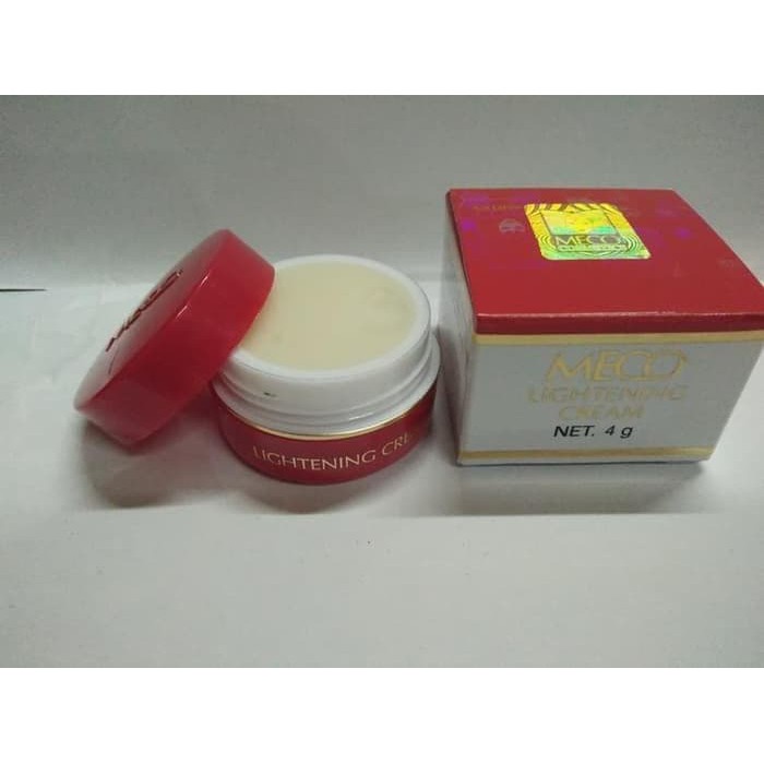Jual Meco Lightening Cream Skincare / Night Cream 4g/Pearl cream 12gr ...