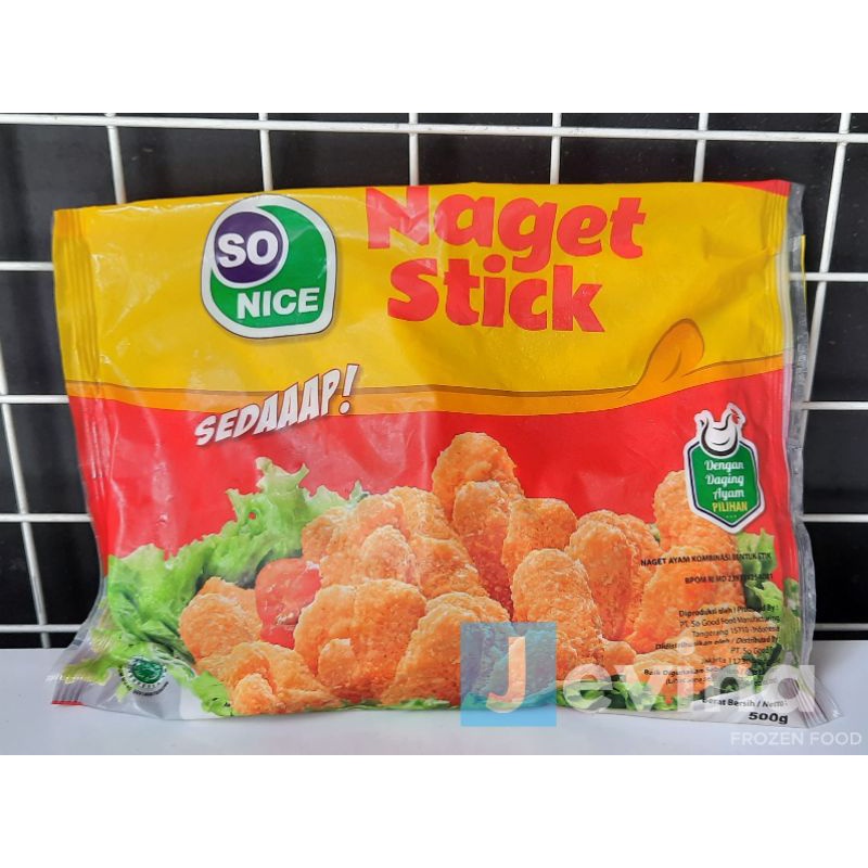 Jual So Nice Chicken Nugget 500g (new pack) | Shopee Indonesia