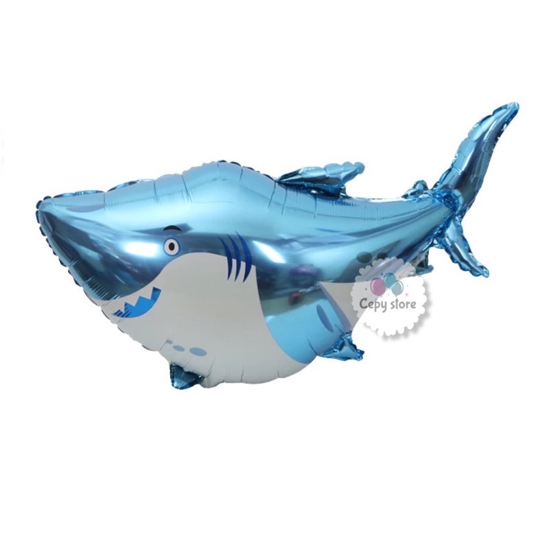 Jual Balon Foil Baby Shark / Balon Foil Ikan Hiu Jumbo / Balon Baby ...