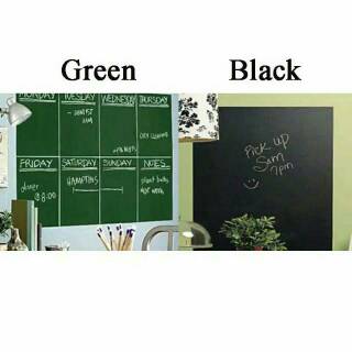 Jual Sticker papan tulis / blackboard / papan tulis hitam/ alat tulis ...