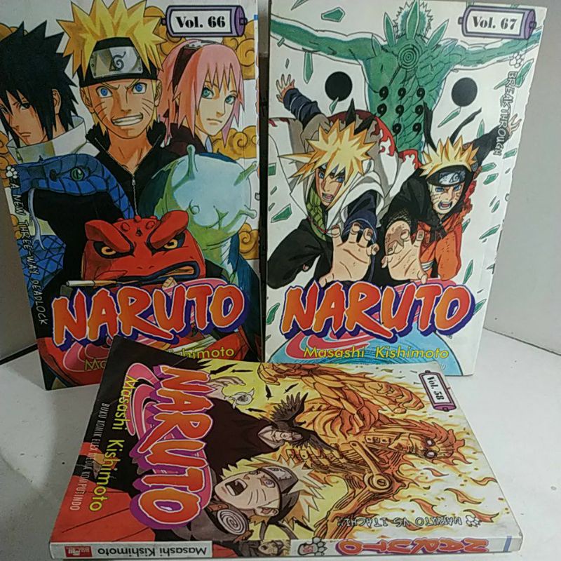 Jual Komik Naruto Vol 58, 66 Dan 67 | Shopee Indonesia