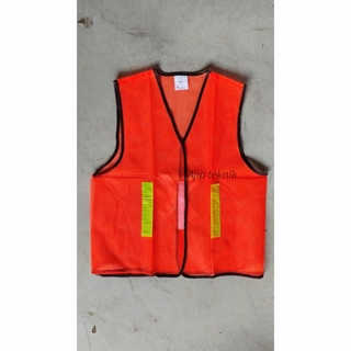 Jual Rompi jaring hijau orange rompy safety rompi tukang - Hijau ...