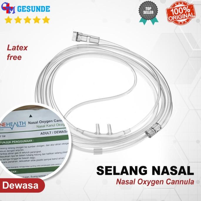 Jual Selang Nasal Kanul Dewasa - Nasal Oxygen Cannula Adult | Shopee ...