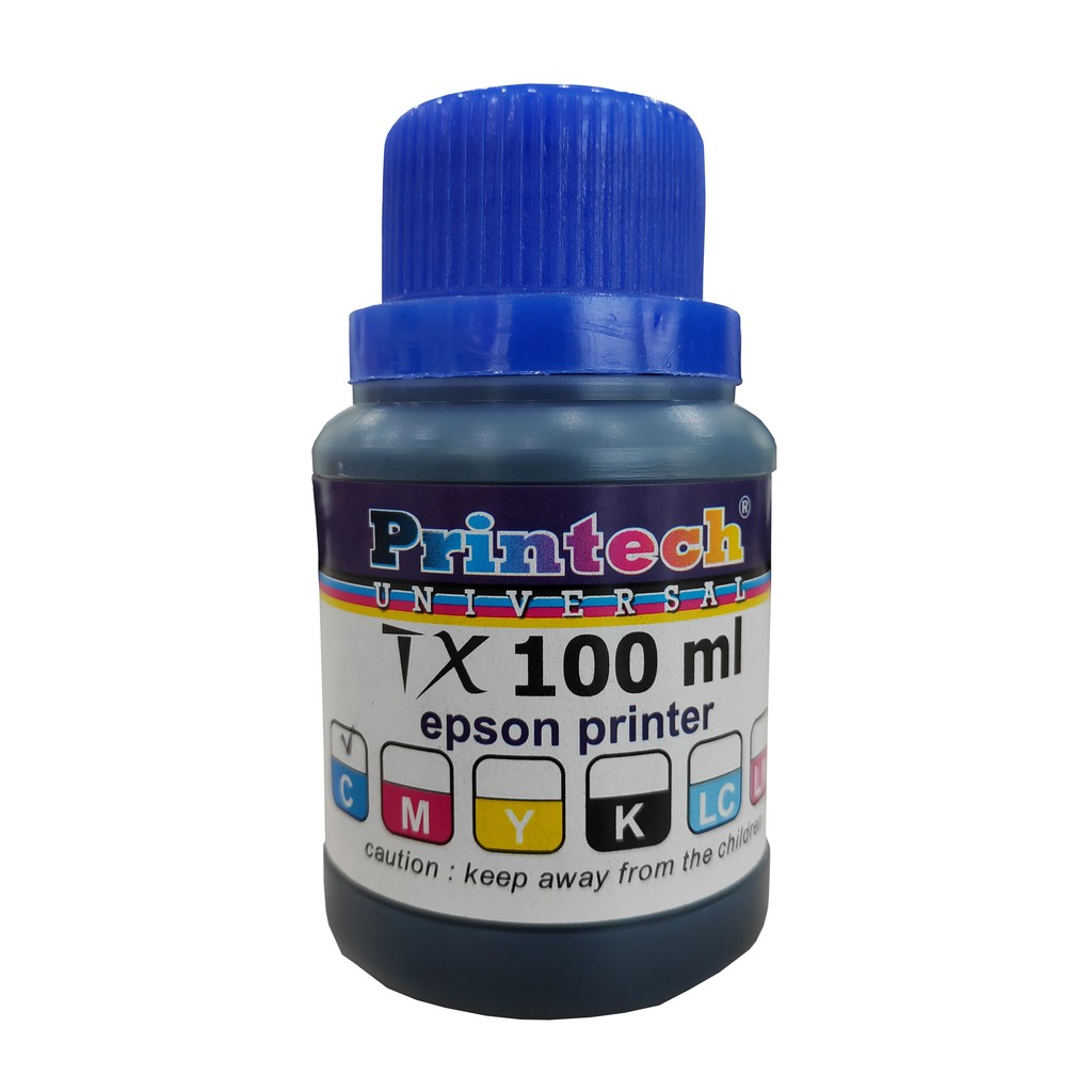 Jual PRINTECH TX Ink / Tinta Printer Epson Cyan / Biru 100 ML - 01075 ...