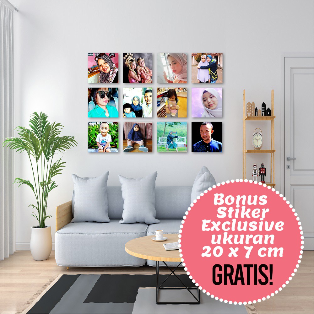 Jual Cetak Foto Frame Langsung Tempel Tanpa Paku Shopee Indonesia