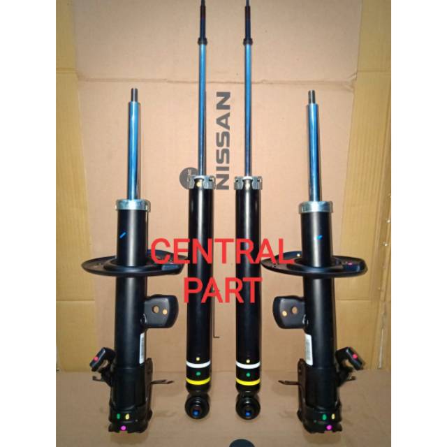 Jual SHOCKBREAKER SHOCK ABSORBER NISSAN JUKE DEPAN BELAKANG 2 SET ...